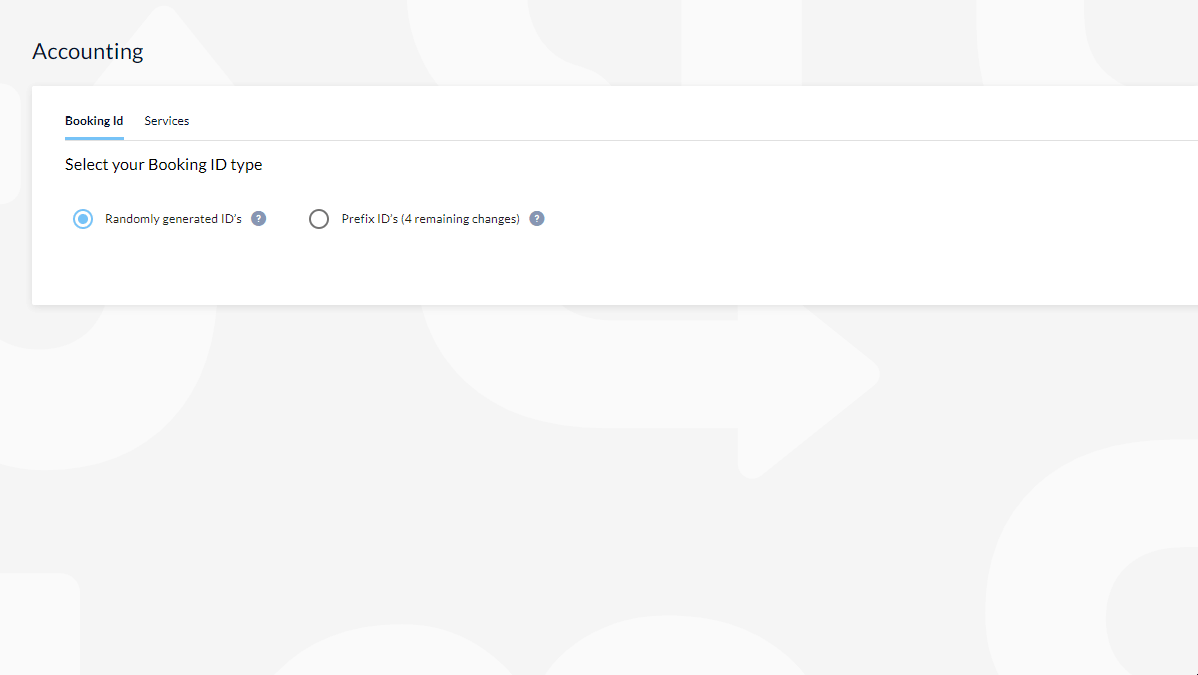 Sequential Booking ID's